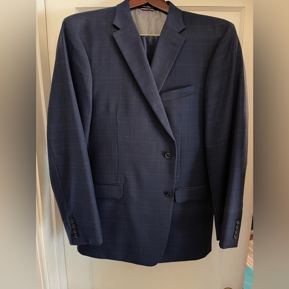Tommy Hilfiger | Suits & Blazers | Mens Tommy Hilfiger Navy Windowpane ...